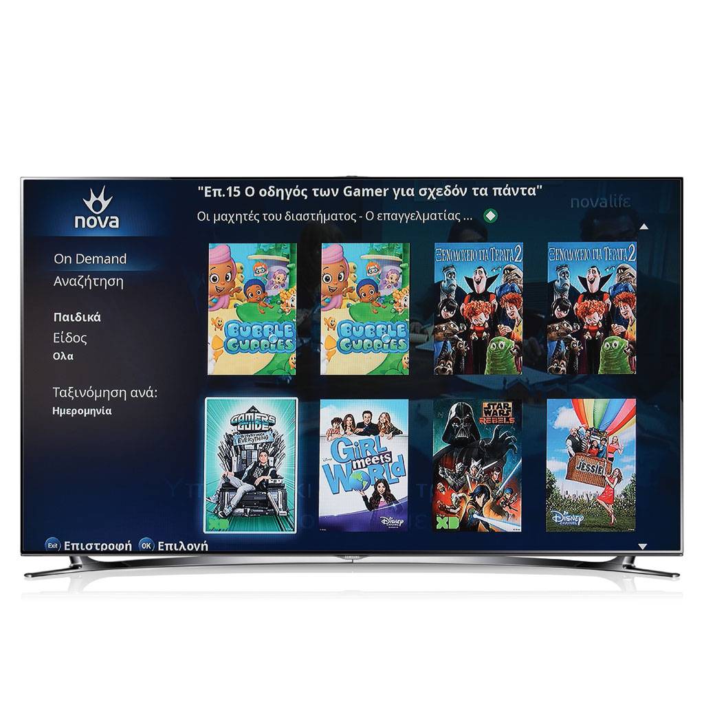 Nova On Demand - Digitaltvinfo.gr - Τα πάντα για τη δορυφορική, ψηφιακή και HD TV