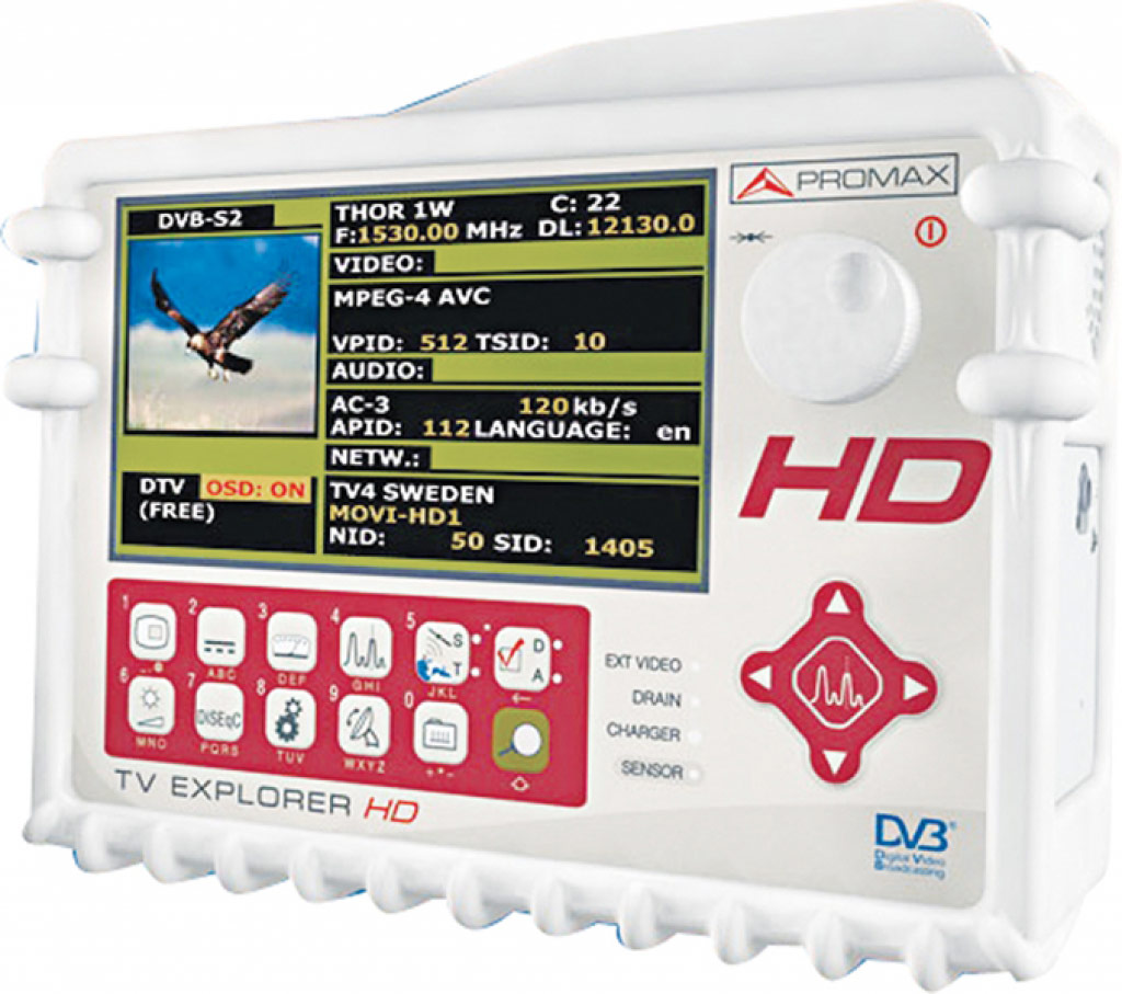 Τα κορυφαία πεδιόμετρα της PROMAX στην EDISION - Digitaltvinfo.gr - Τα ...