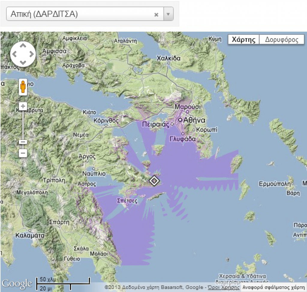 Όλοι οι χάρτες ψηφιακής κάλυψης της ΚΥΑ 42800 στο site της Digea ...