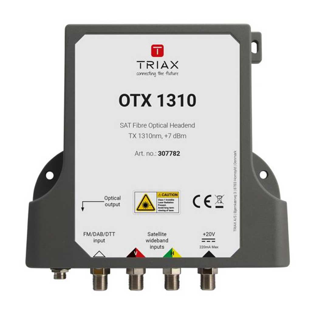 TRIAX OTX 1310, SAT FO Headend Kit - Digitaltvinfo.gr - Τα πάντα για τη ...