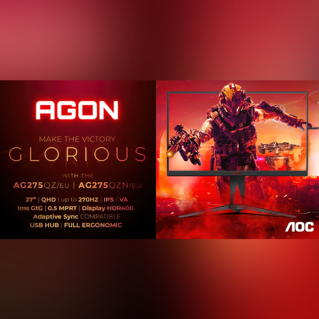 Η 5η γενιά gaming οθονών της AGON επεκτείνεται σε οθόνες εξοπλισμένες ...