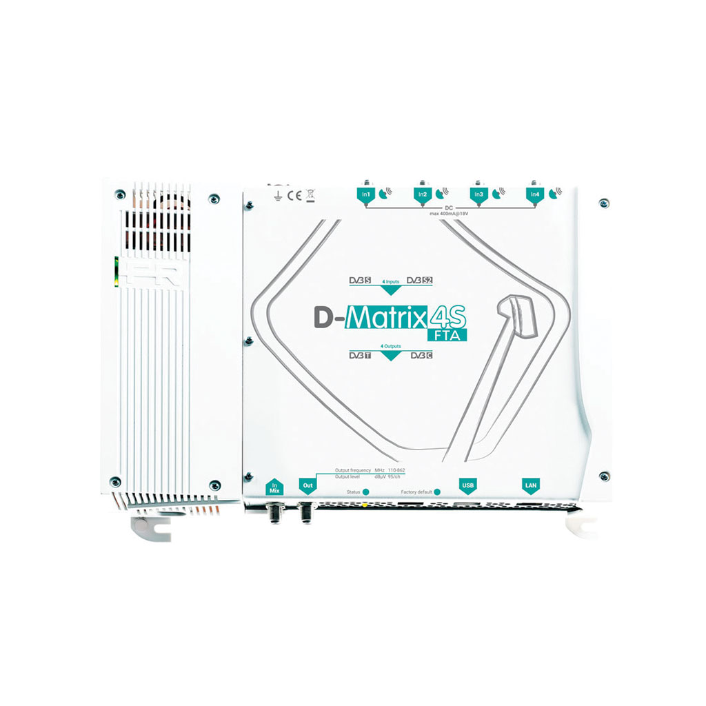 Fracarro D-Matrix 4S FTA - Digitaltvinfo.gr - Τα πάντα για τη ...
