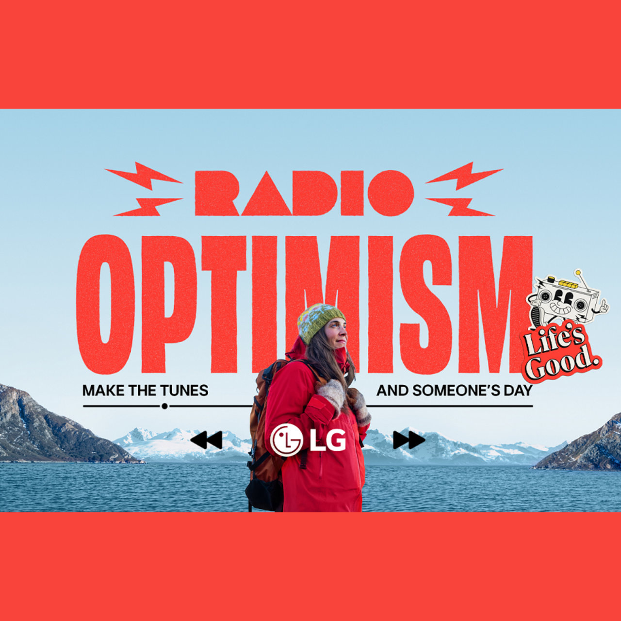 Η LG ΛΑΝΣΑΡΕΙ ΤΗΝ ΚΑΜΠΑΝΙΑ «RADIO OPTIMISM» ΓΙΑ ΝΑ ΜΕΤΑΔΩΣΕΙ ΤΟ «LIFE’S ...